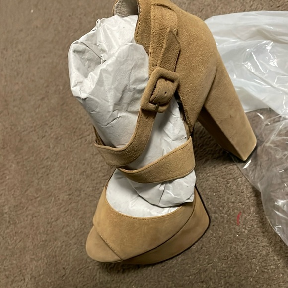 Shoes | Tan Pair Heels | Poshmark